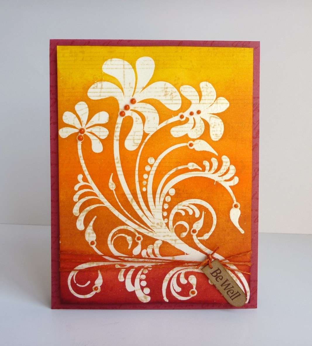 Sue's Inky Fingers: Emboss Resist