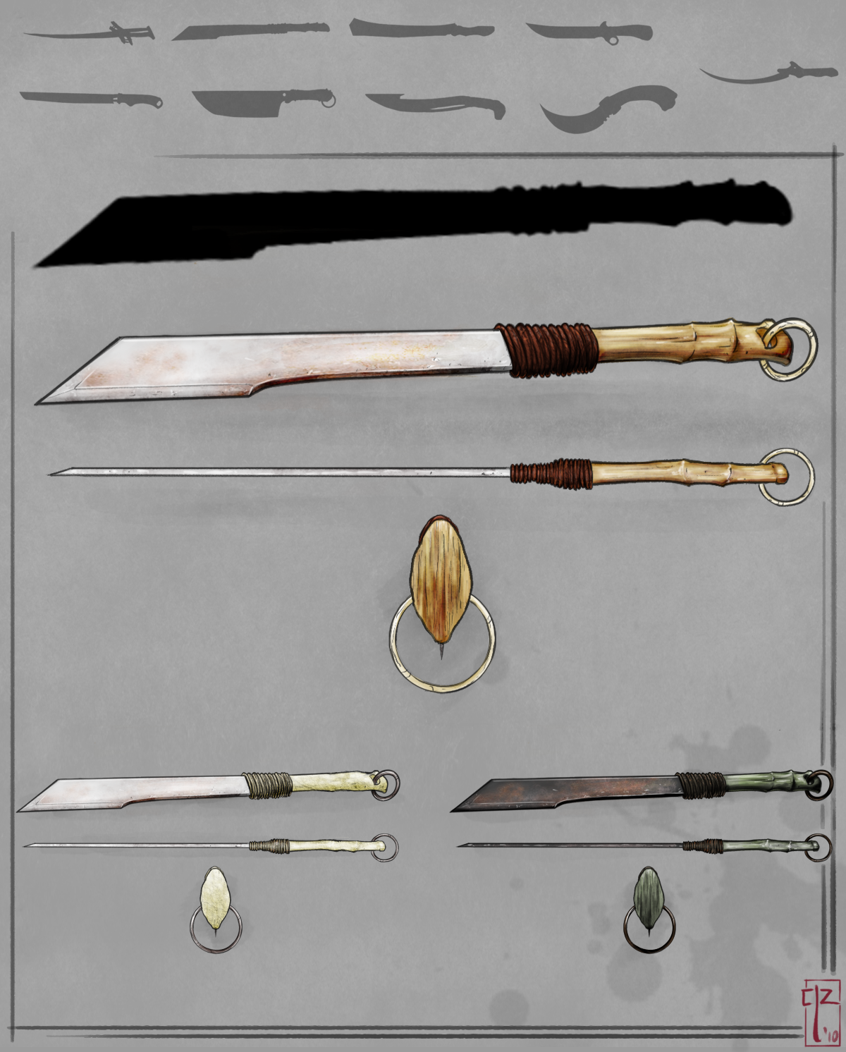 LIL CHAN: hunting knife concept