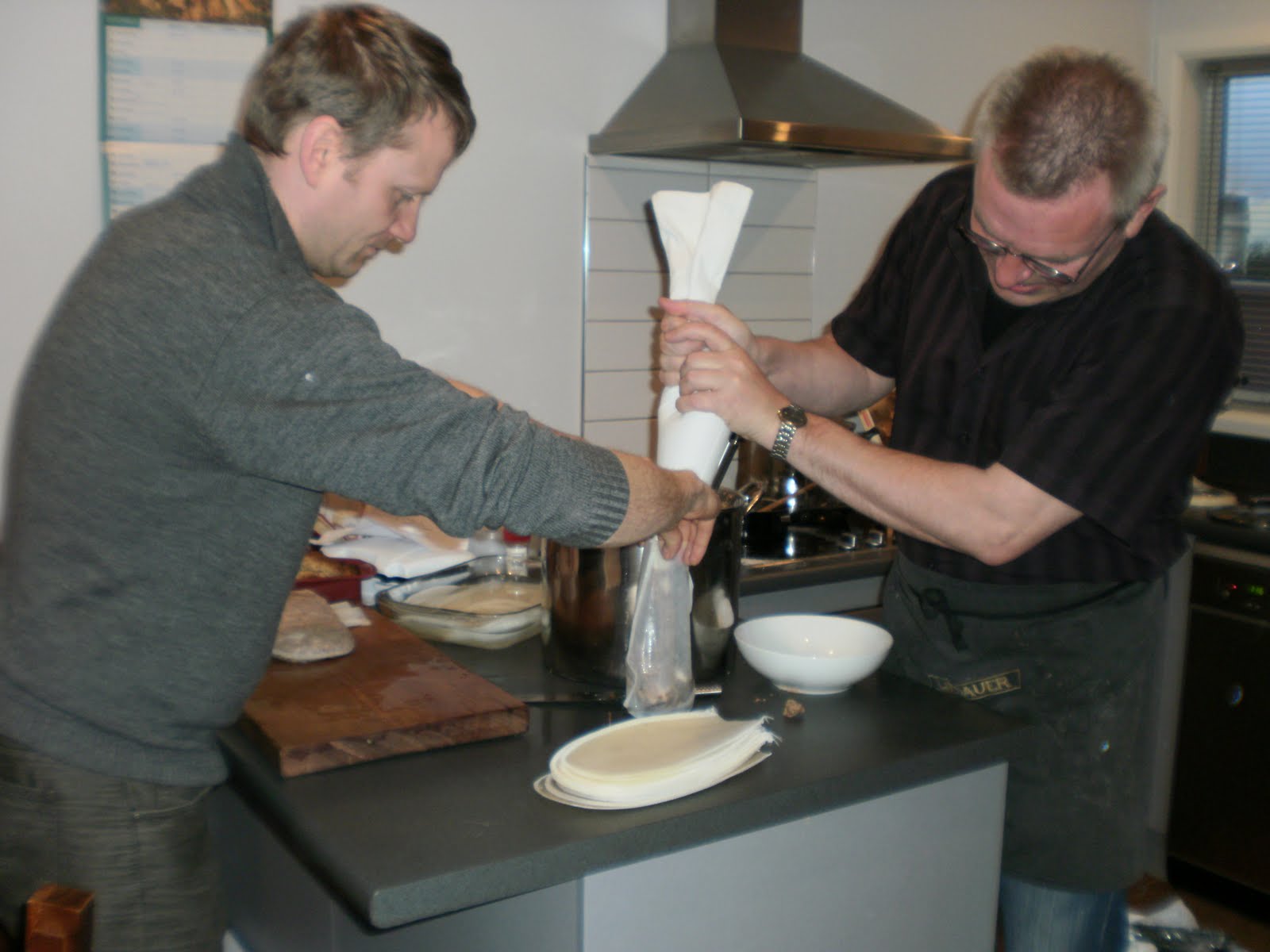 Svava og fjölskylda á Nýja Sjálandi: Slátur