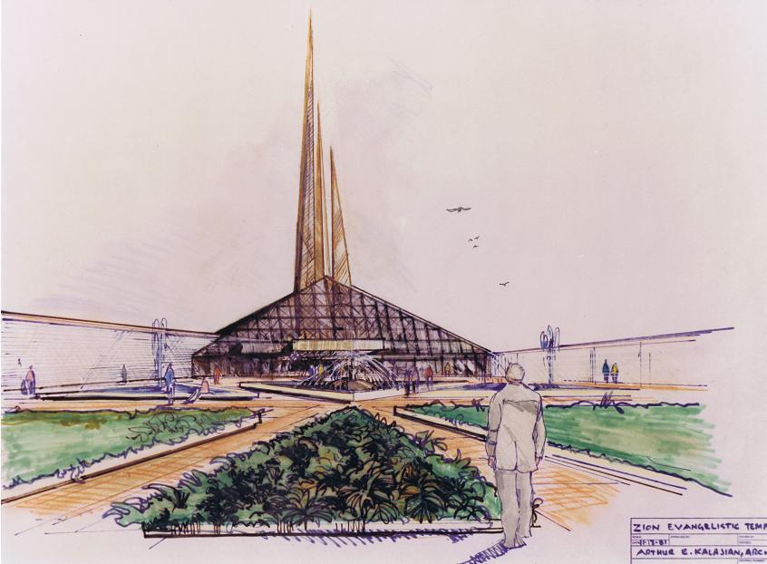 Arthur E Kalajian & Assoc. Inc, Architects: Zion Evangelistic Temple ...