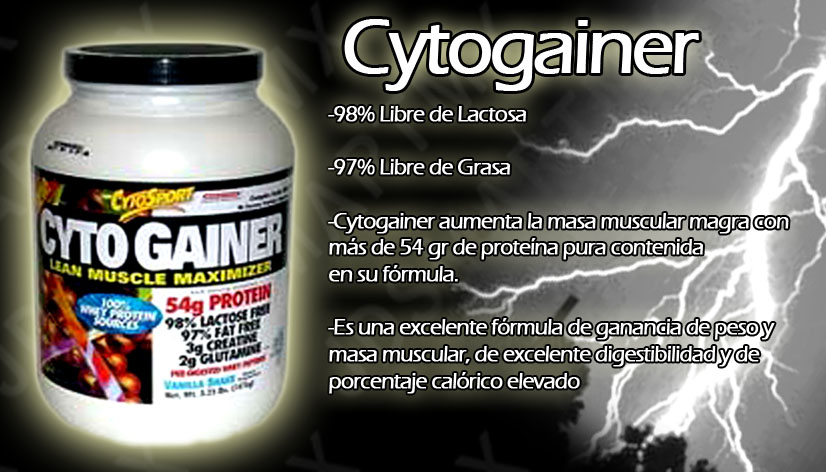 MONSSTERsupplements: CYTOGAINER 2,7 KG