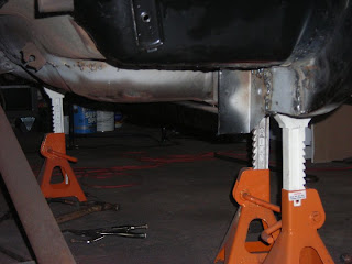 1966 Mustang Coupe Restoration: Sub-frame conectors and Torque box repair