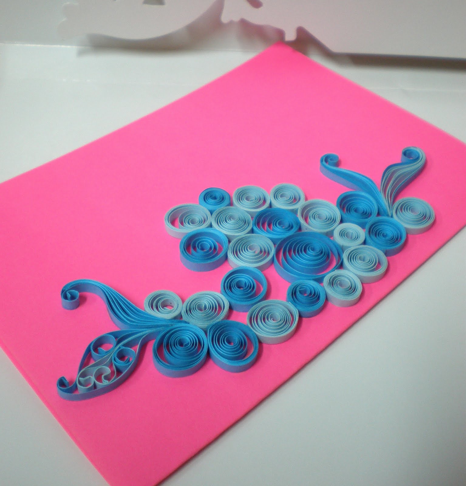 Crafty Diva's: QUILLING CARD