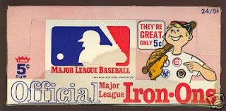 The Fleer Sticker Project: 1969 Fleer Baseball Iron Ons