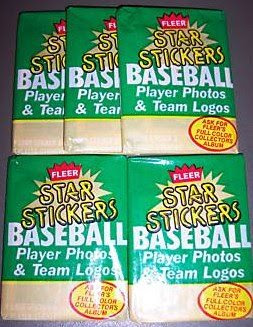 The Fleer Sticker Project: 1984 Fleer Baseball Star Stickers