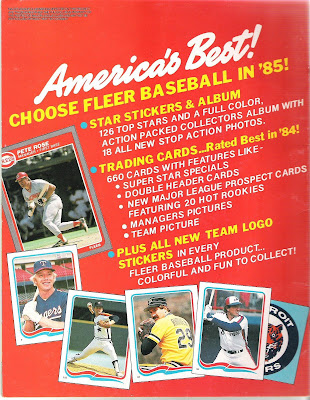 The Fleer Sticker Project: 1985 Fleer Baseball Star Stickers