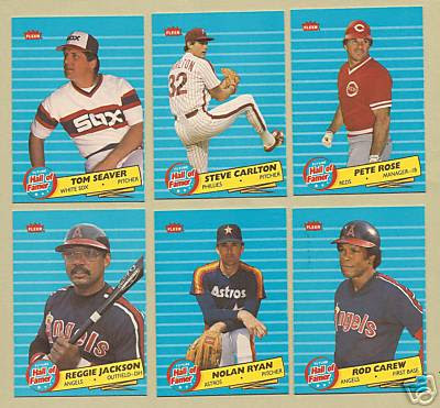 The Fleer Sticker Project: 1986 Fleer Baseball Stickers