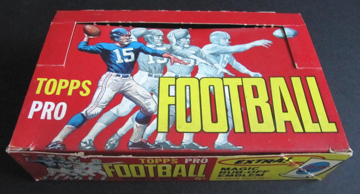 The Fleer Sticker Project: 1965 Topps Football Magic Rub-Offs