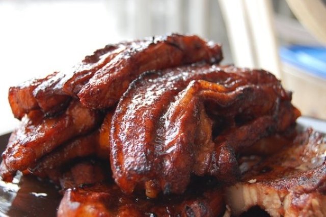 Adobong Kutchara: GRILLED LIEMPO