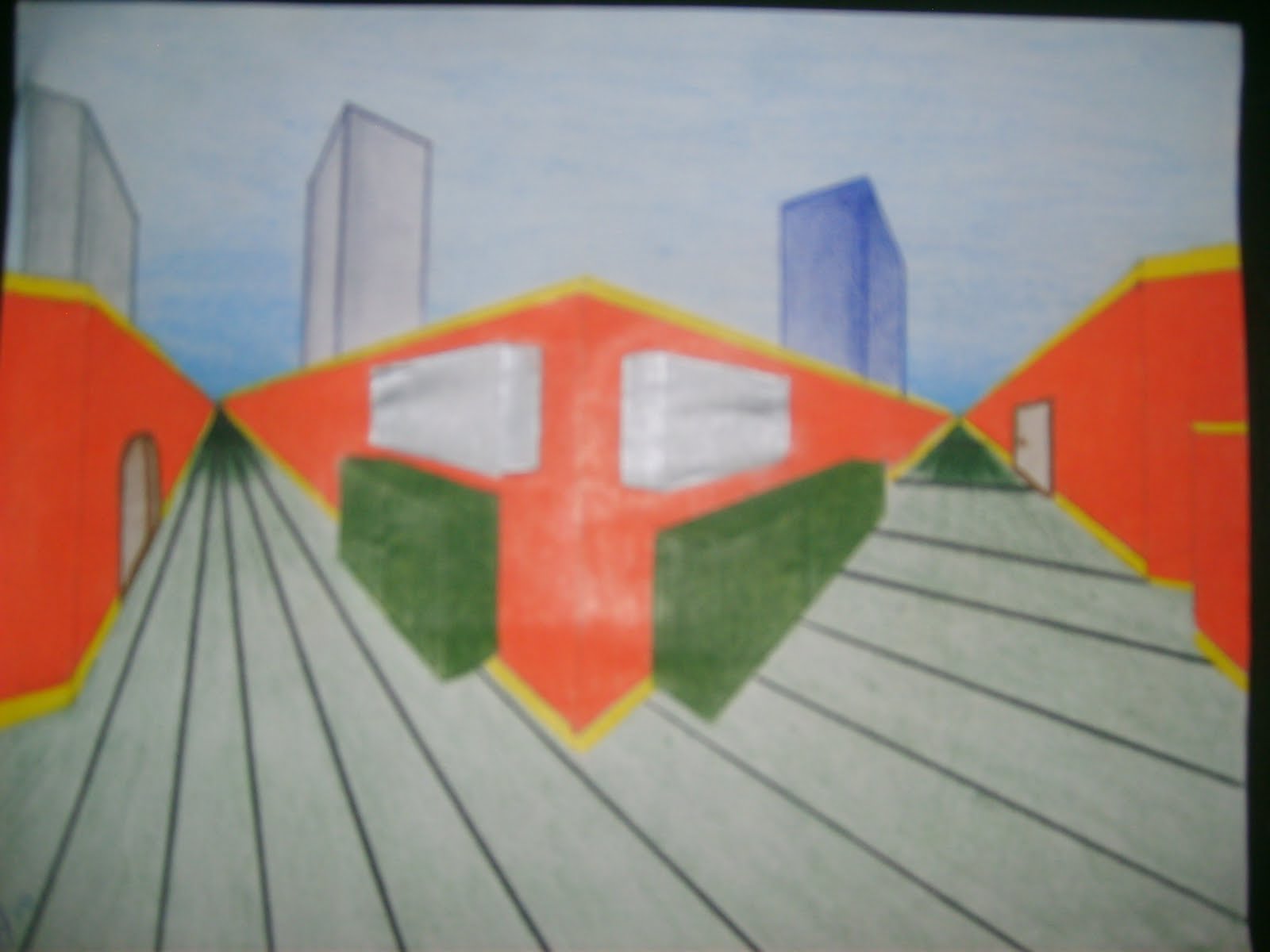 Lenguaje basico: DIBUJOS DE PERSPECTIVAS