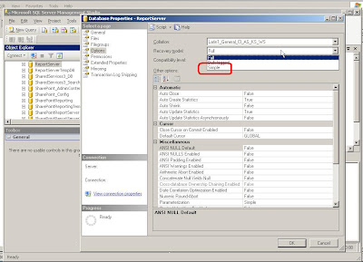 Ben, blogging: Shrink .ldf file of MS SQL Server