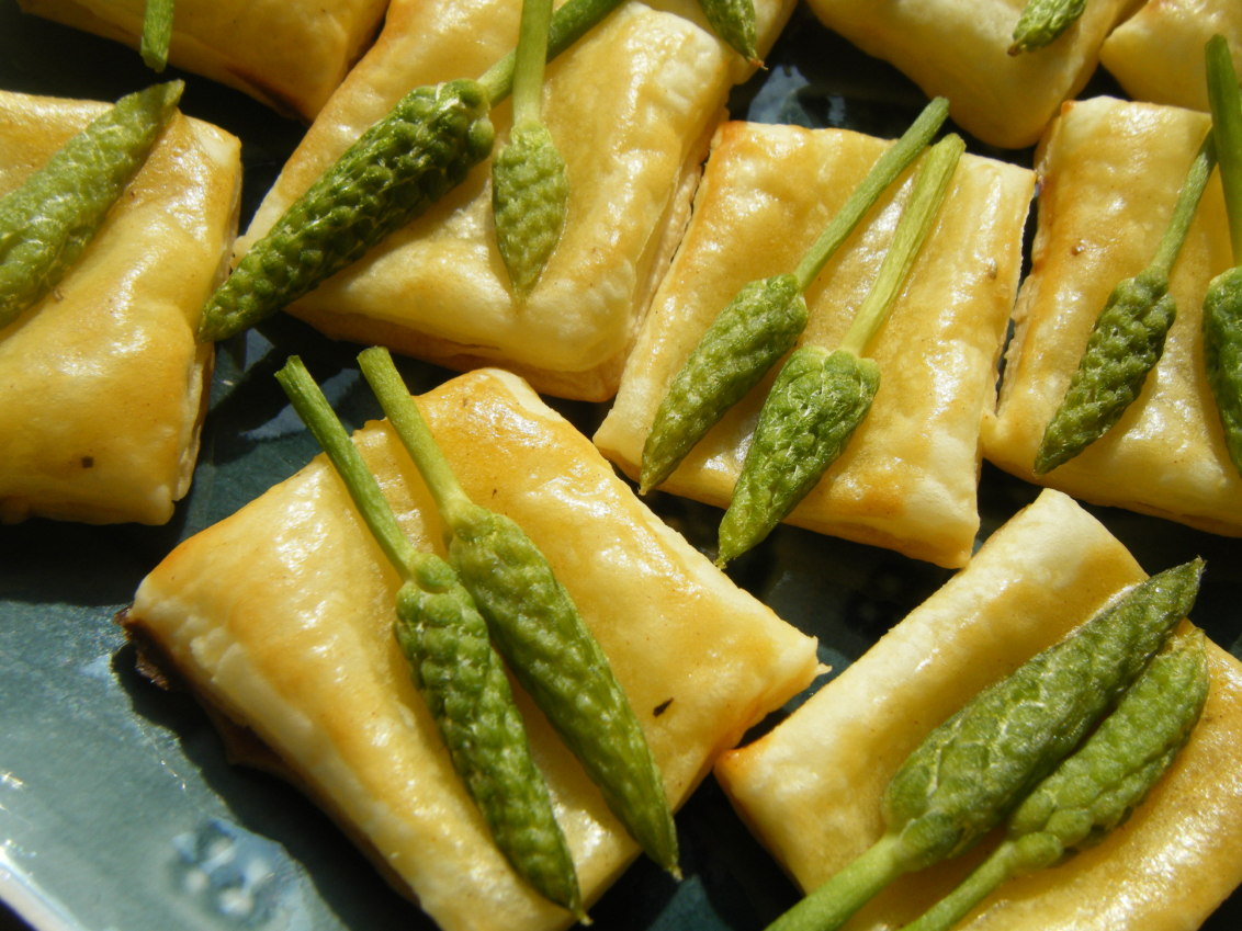Dans mon assiette: Toasts d'asperges des bois