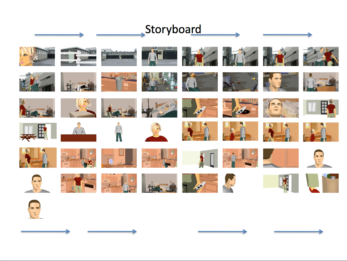 Sarah Aitken A2 Media: research & Planning: Storyboard