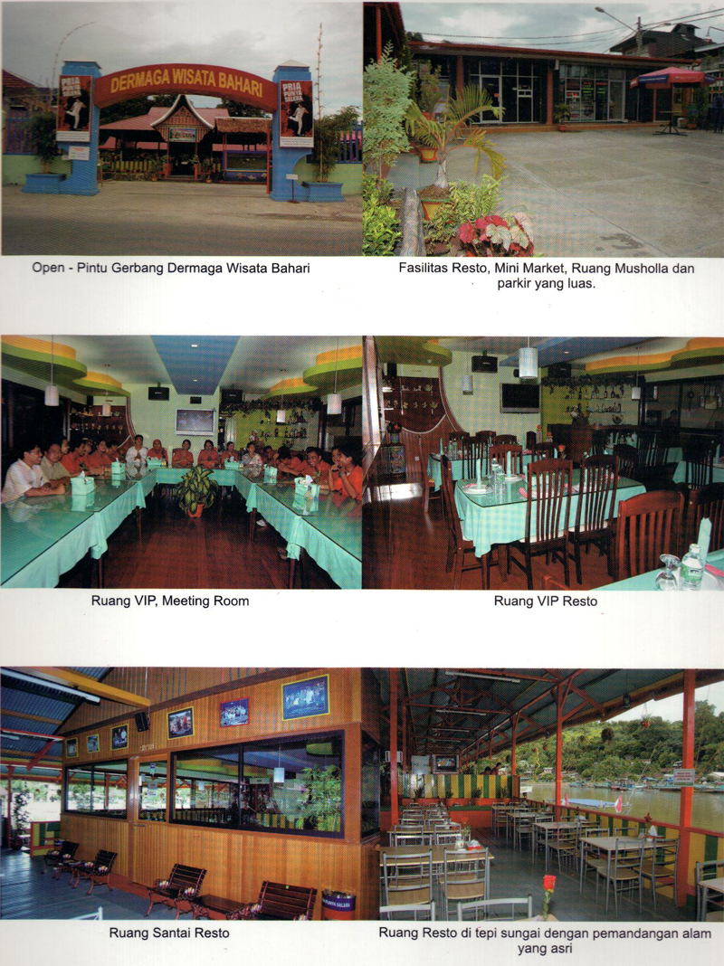 AW resto: Fasilitas Dermaga Wisata Bahari AW Resto Padang