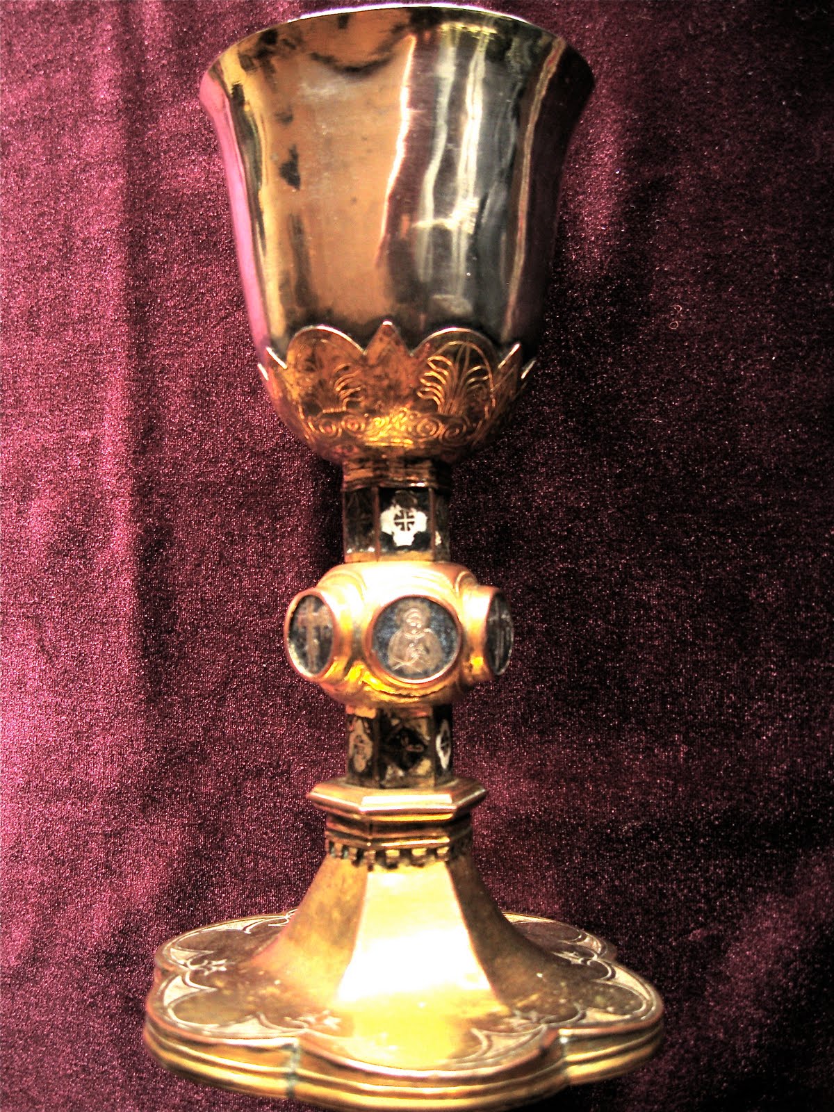Giancorrado Forin Galli: Gold Plated Gothic Chalice.