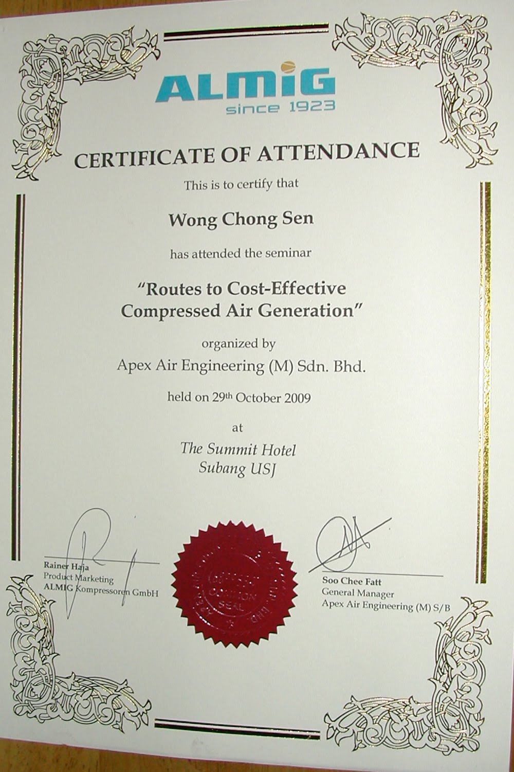 Compressors: Trainer Profile