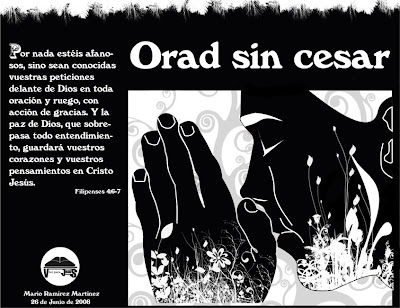 Paz de Dios: ORAD SIN CESAR
