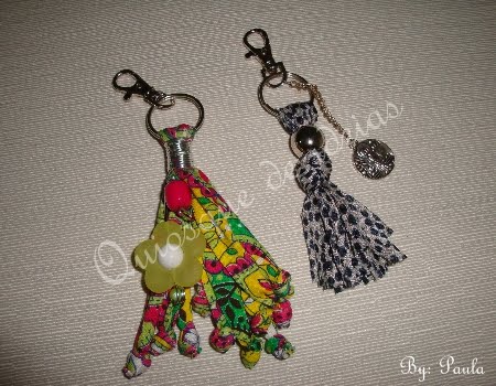 Quiosque de ideias: Porta chaves/Enfeite para mala