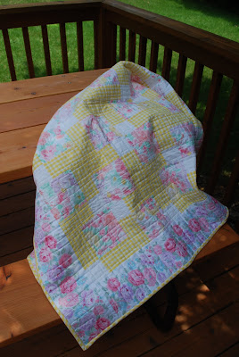Feels Like Home: Pink and Yellow Quilt