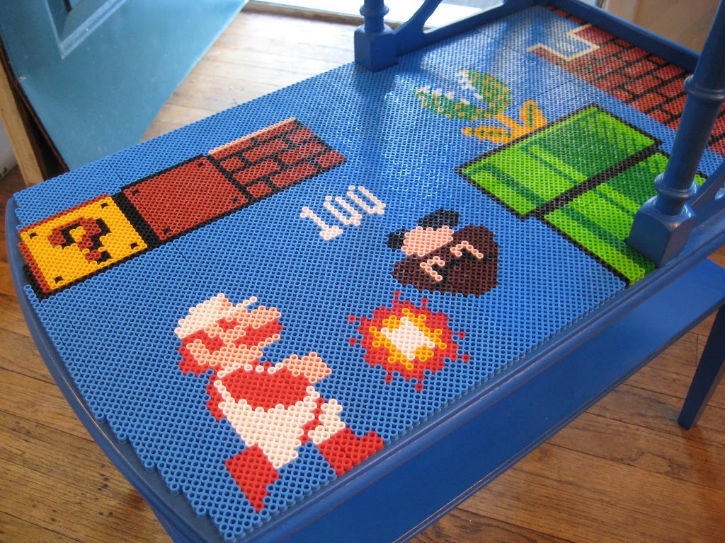 Destiny's Kitchen: Epic Mario Table, Completed at Last!