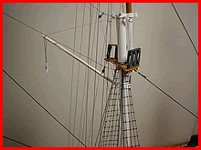 John's Plastic Ships: Yard Arms and Running Rigging