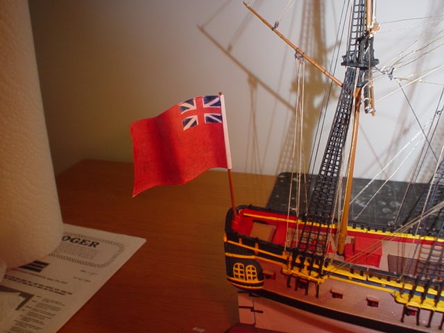 John's Plastic Ships: Flags and Nameplate