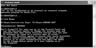 IW's Blog [ I'm Nothing ]: Installing RSYNC for Windows XP