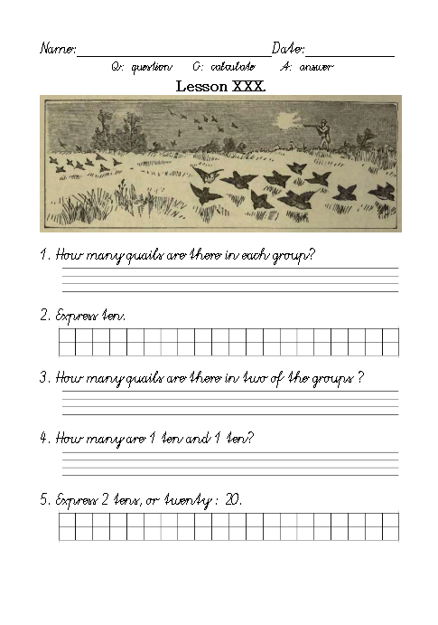 The Grammar Of Math VII Reading And Writing Numbers To 100 The Grammar Of Math VII Reading And Writing Numbers To 100