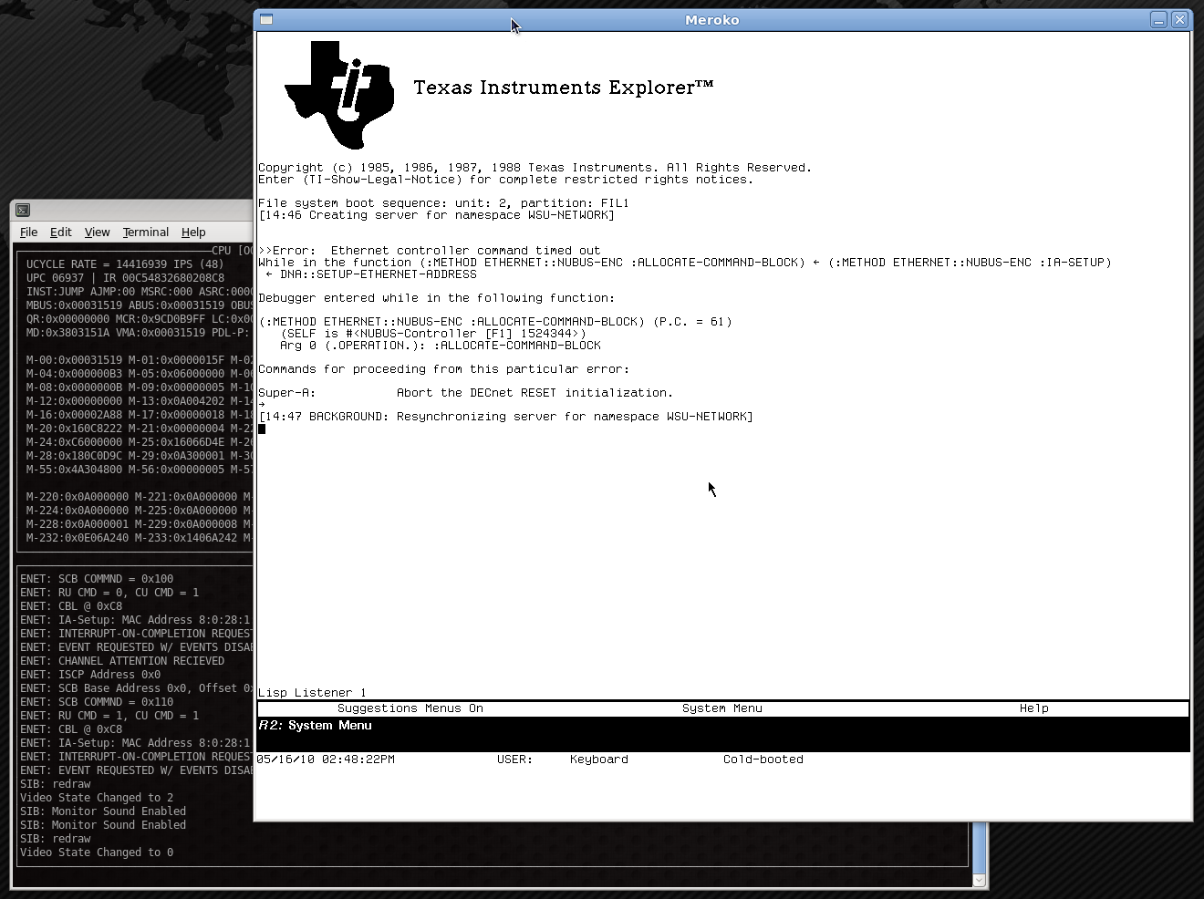 Philippe On Software Lisp Machine Emulator