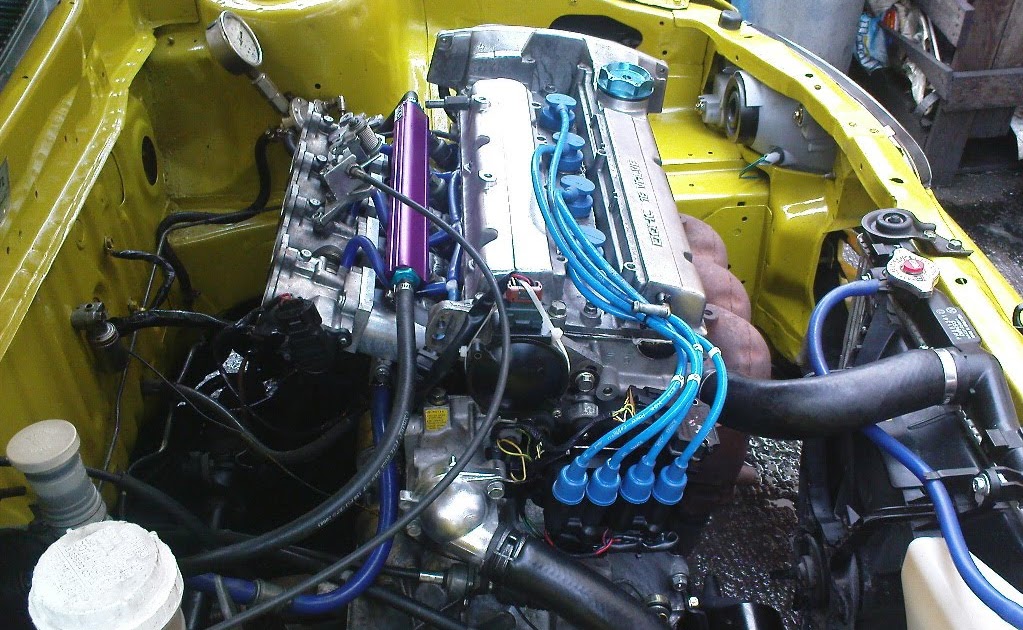 . Rotation / Minute .: 4g93 with ITBs