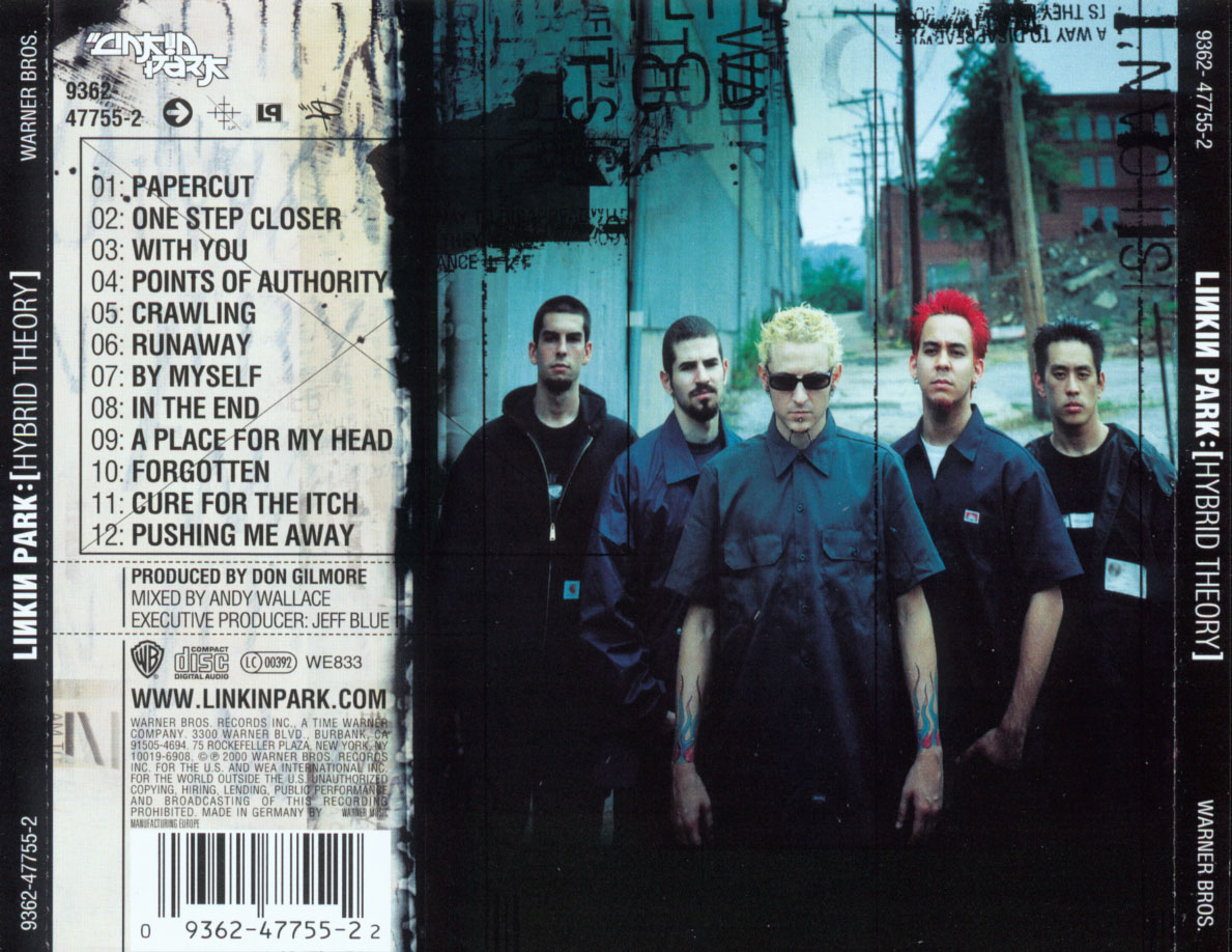 Linkin Park Downloads: Capas Oficiais: Hybrid Theory