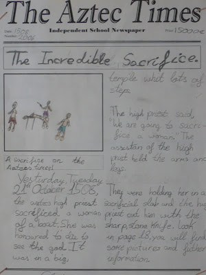MAIREAD: AZTEC newspaper articles