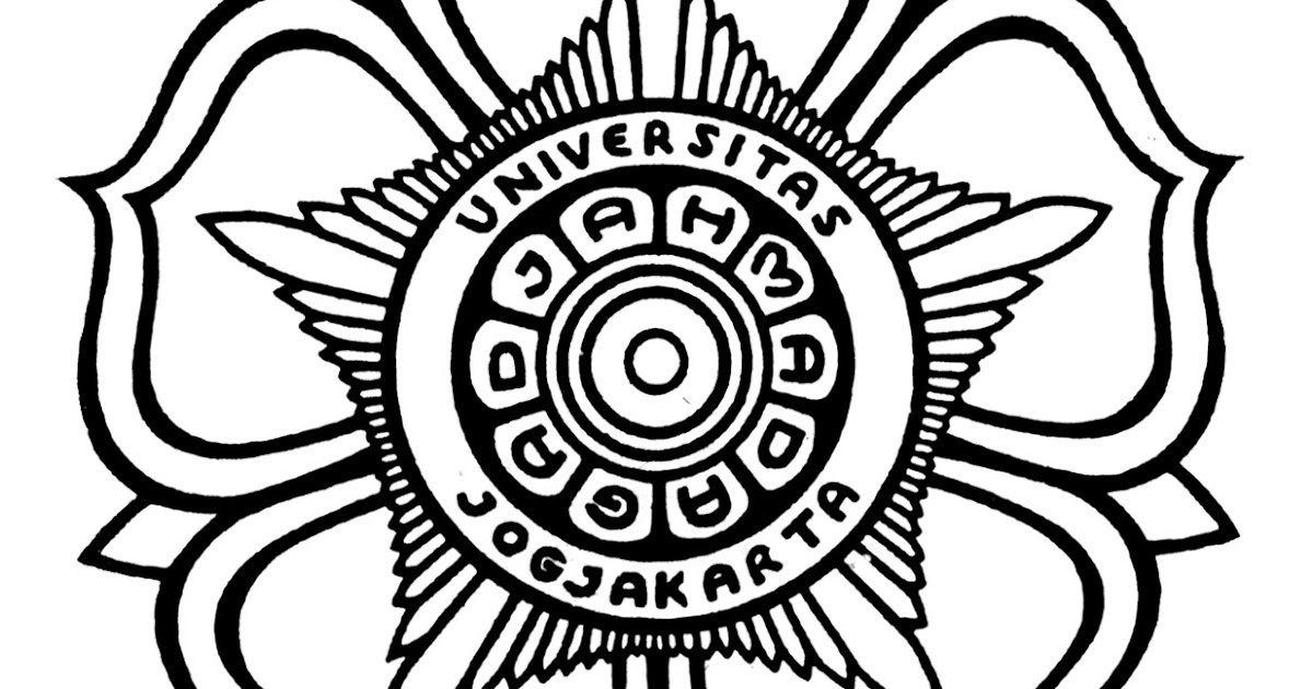 Picture's, wallpapers: Logo UGM (Universitas Gajah Mada) hitamputih