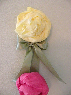 Icing Designs: DIY Tissue Paper Rosettes