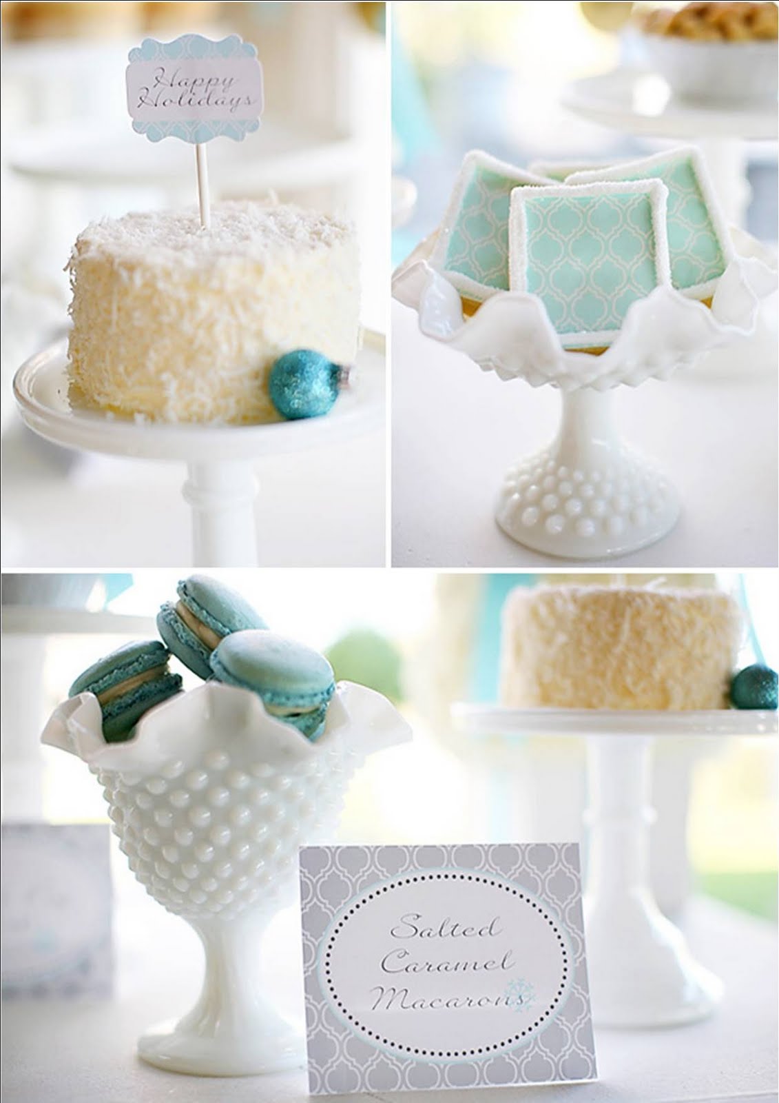 Icing Designs: Beautiful Holiday Dessert Display!