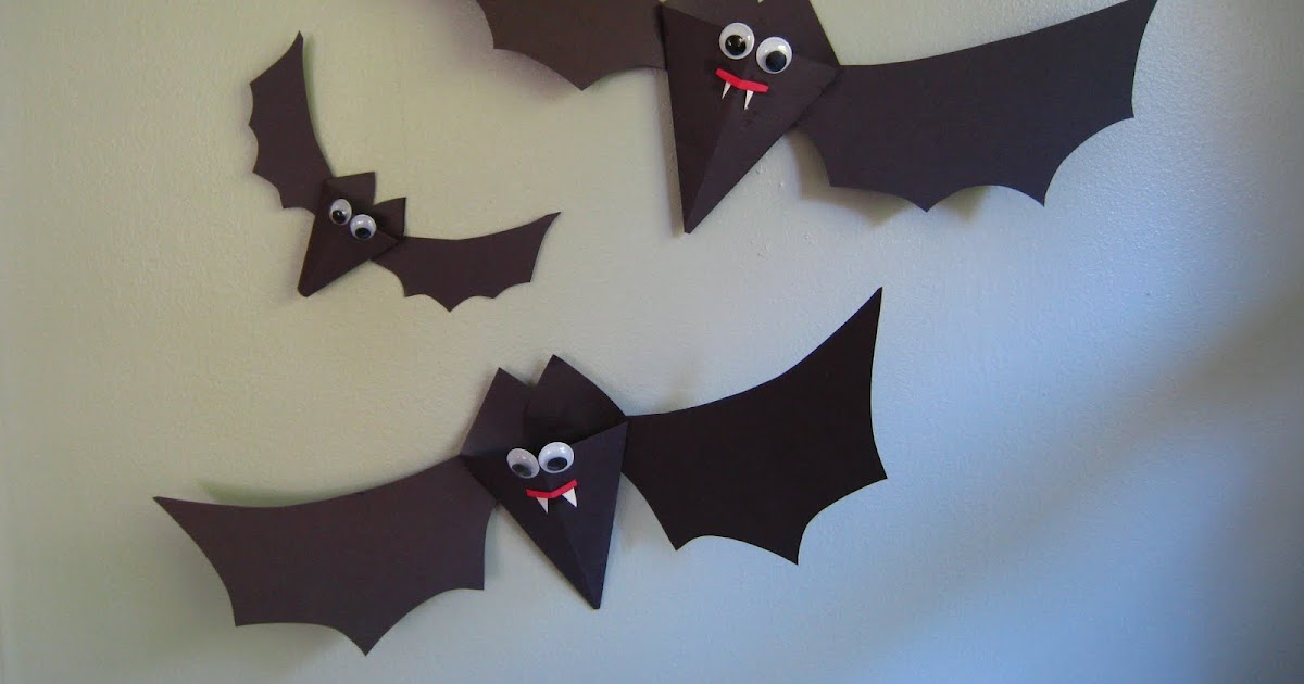 Halloween Bats Crafts