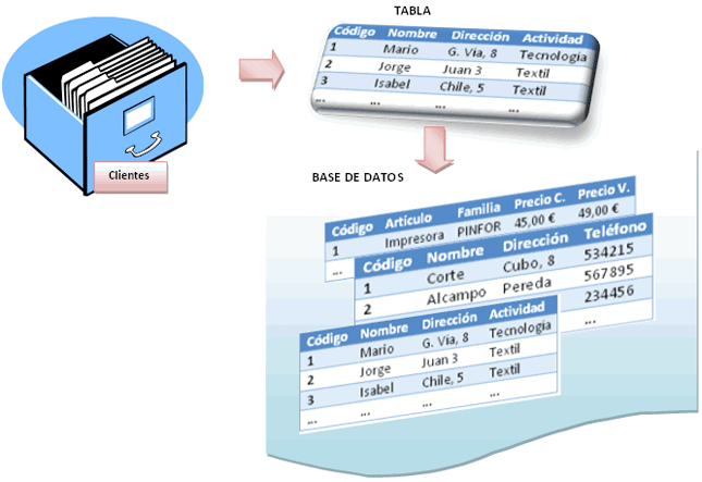 BASE DE DATOS: ¿Cuál es la diferencia entre una BD y un SGBD