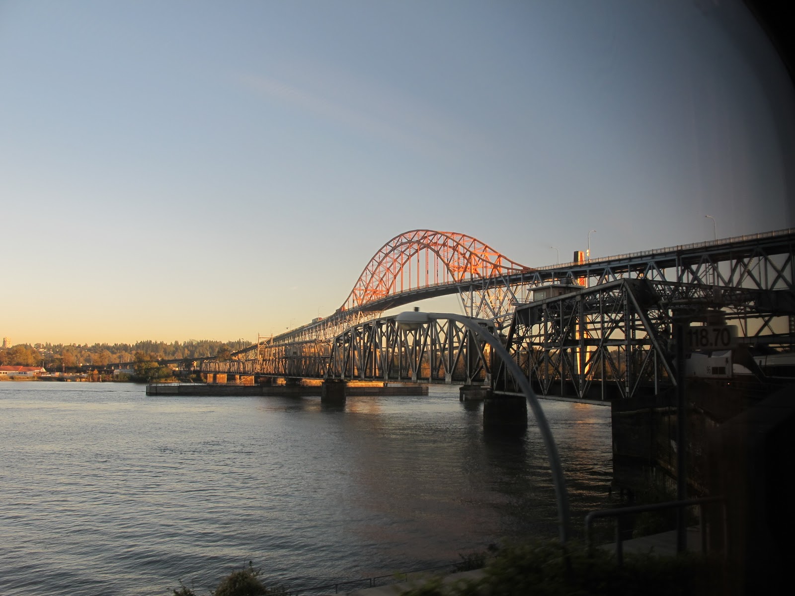 Tine's Blog: On the Amtrak train to Seattle, WA