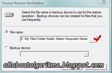Cara Backup-Restore Database SQL Server | TRIK INOVATIF DAN GRATISAN