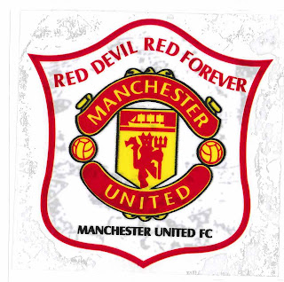 Manchester United: CAR DECAL WITH TRANSPARENT BORDER