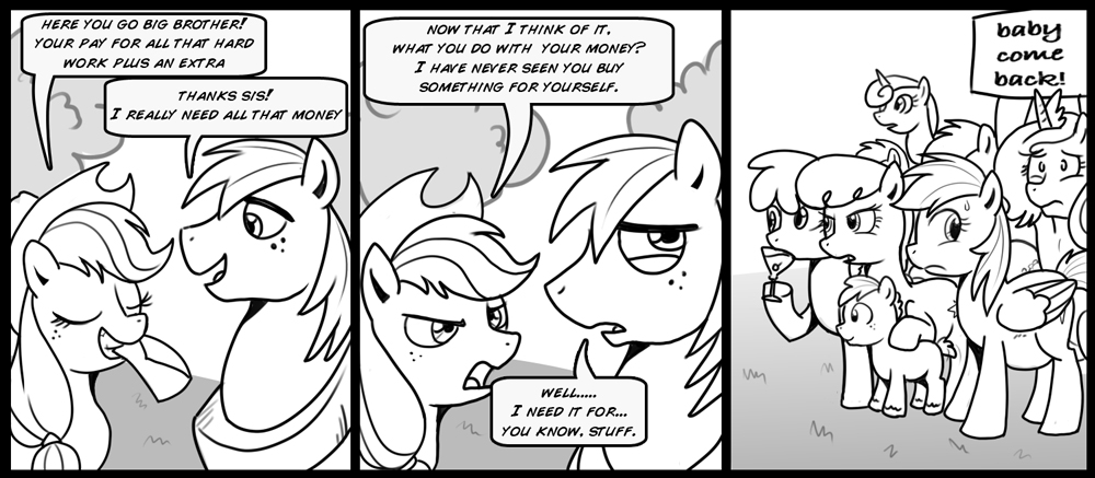 Equestria Daily - MLP Stuff!: Comic: Payday (Madmax)