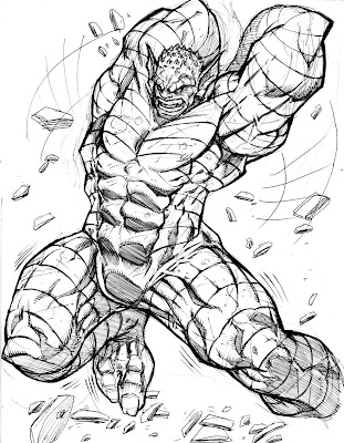 Abomination Character Nintendo Wee Sketch Coloring Page