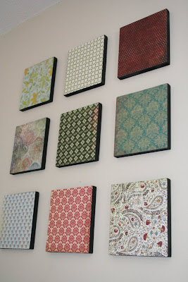 Spacey Lacy: patchwork wall art