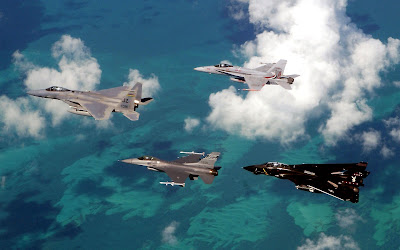 Free Widescreen Wallpapers: Formation Flight Over Key West Florida with ...