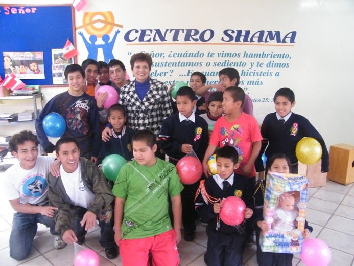 Alda Lazo: ALDA LAZO PIDE APOYAR ALBERGUE SHAMA 'NIÑOS DE LA CALLE'