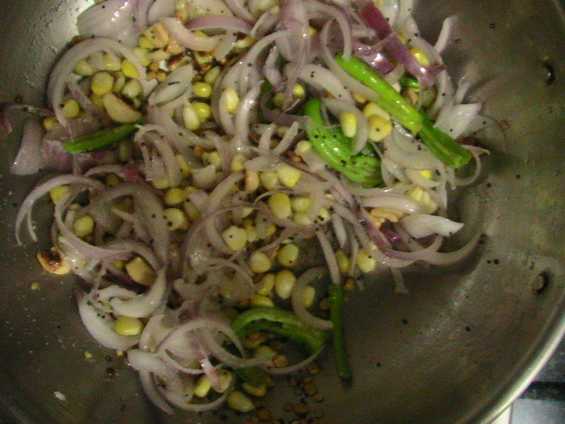 Lets Cook Something: CORN RAVA UPMA