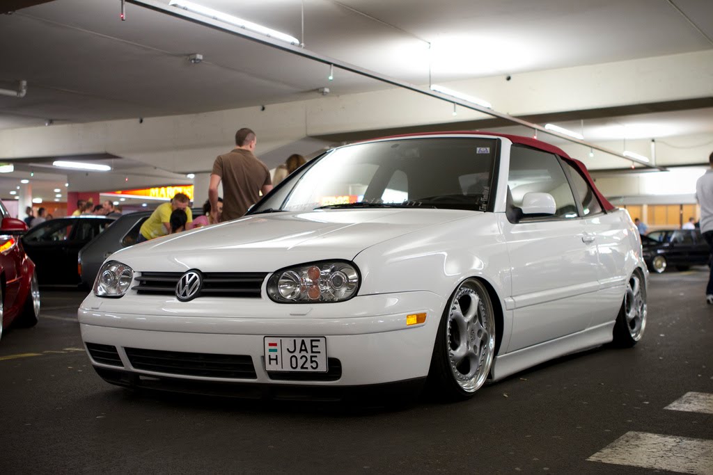 一人中古車屋のんびり日記: GOLF Mk4 Cabriolet × PorscheWheel