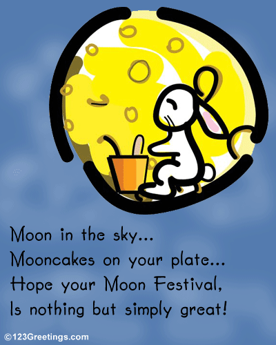 Chinese New Year Cards: Chinese Moon Festival Cards, Mid Autumn Moon ...