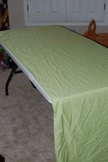 Sew Humble Beginnings: Tutorial: Make a Table Cover with Skirting ...