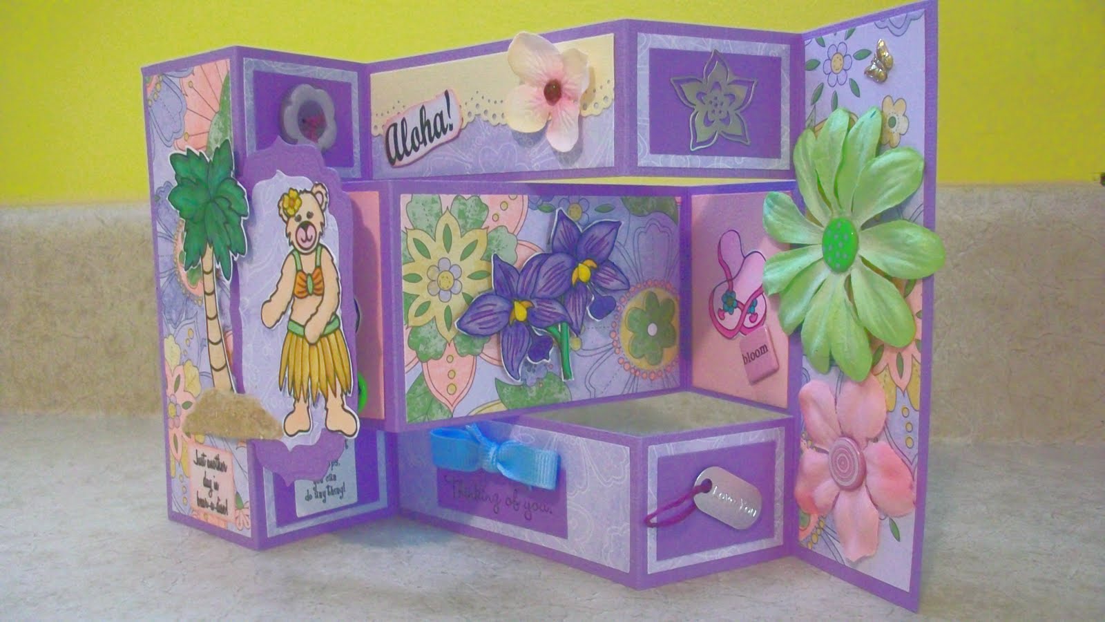 Bucket List Stamper: Tri-Fold Card Tutorial